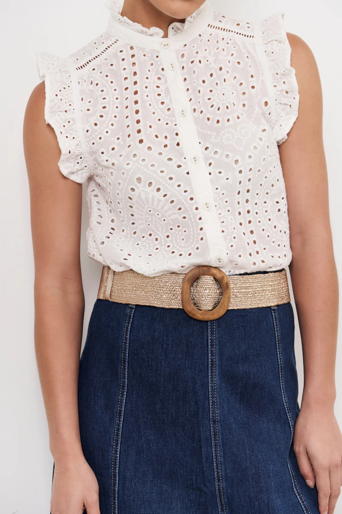 Metallic Stretch Timber Buckle Belt – The Farmers Wife