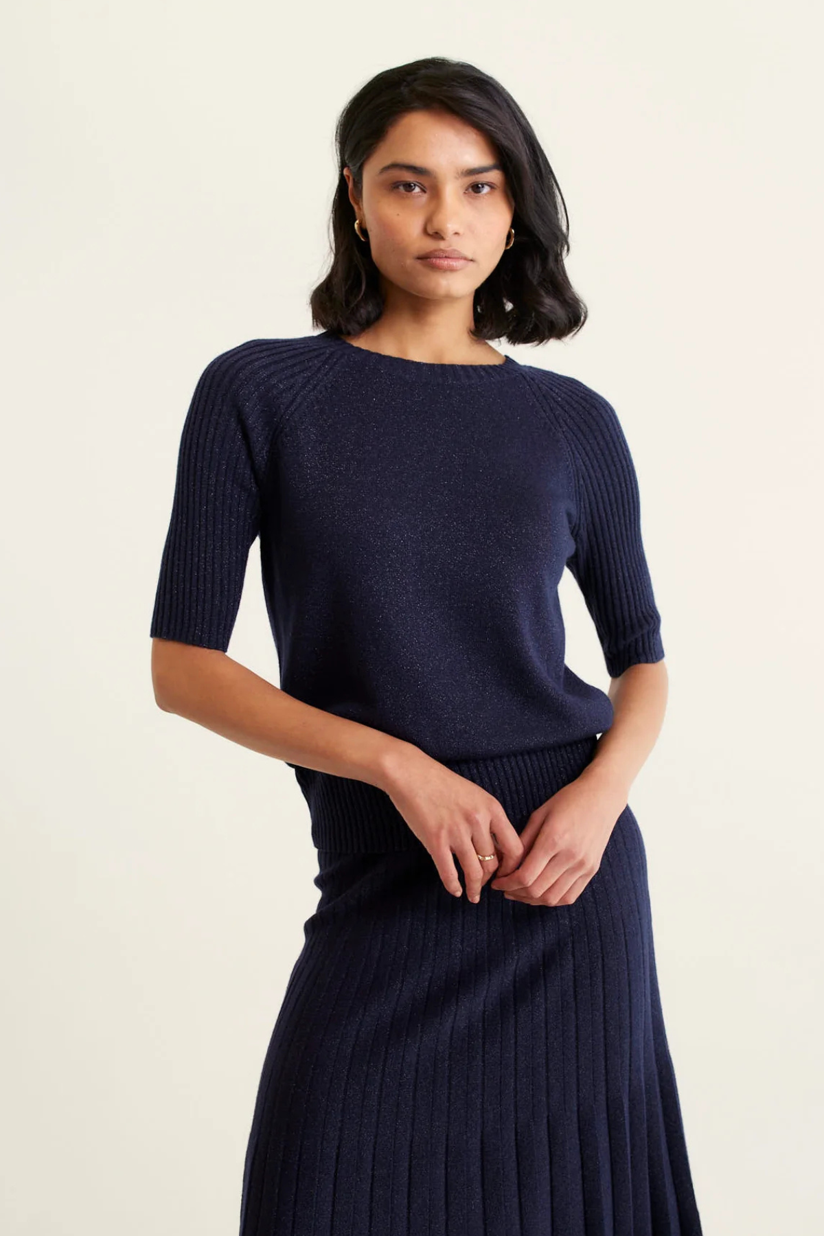 Barney Top Navy – The Farmers Wife