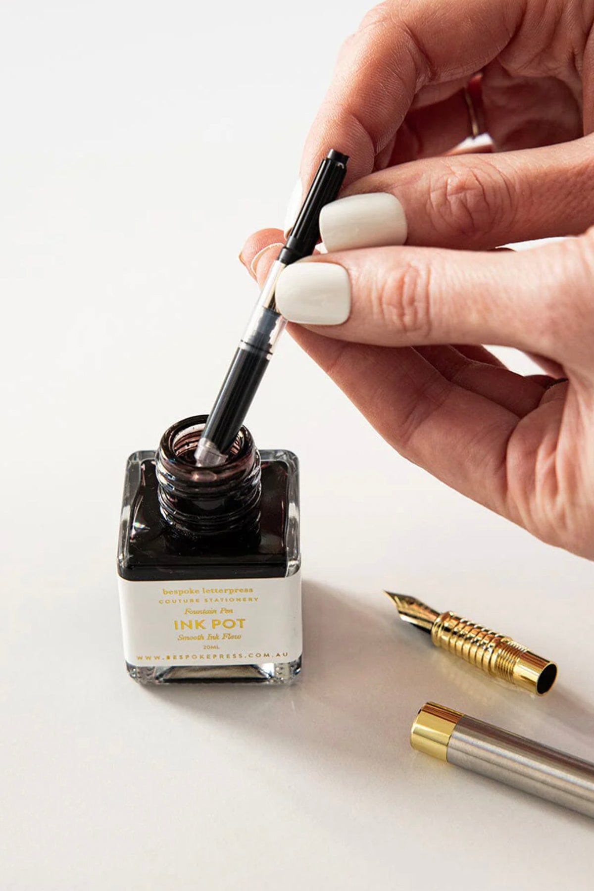 Ink Pots for Fountain Pens Black – The Farmers Wife