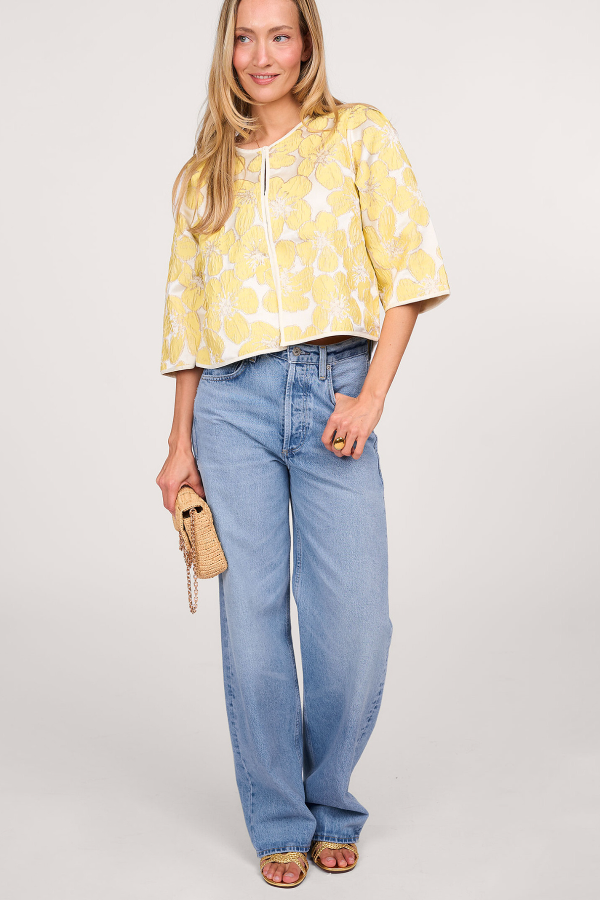 Trine Jacket Yellow – The Farmers Wife