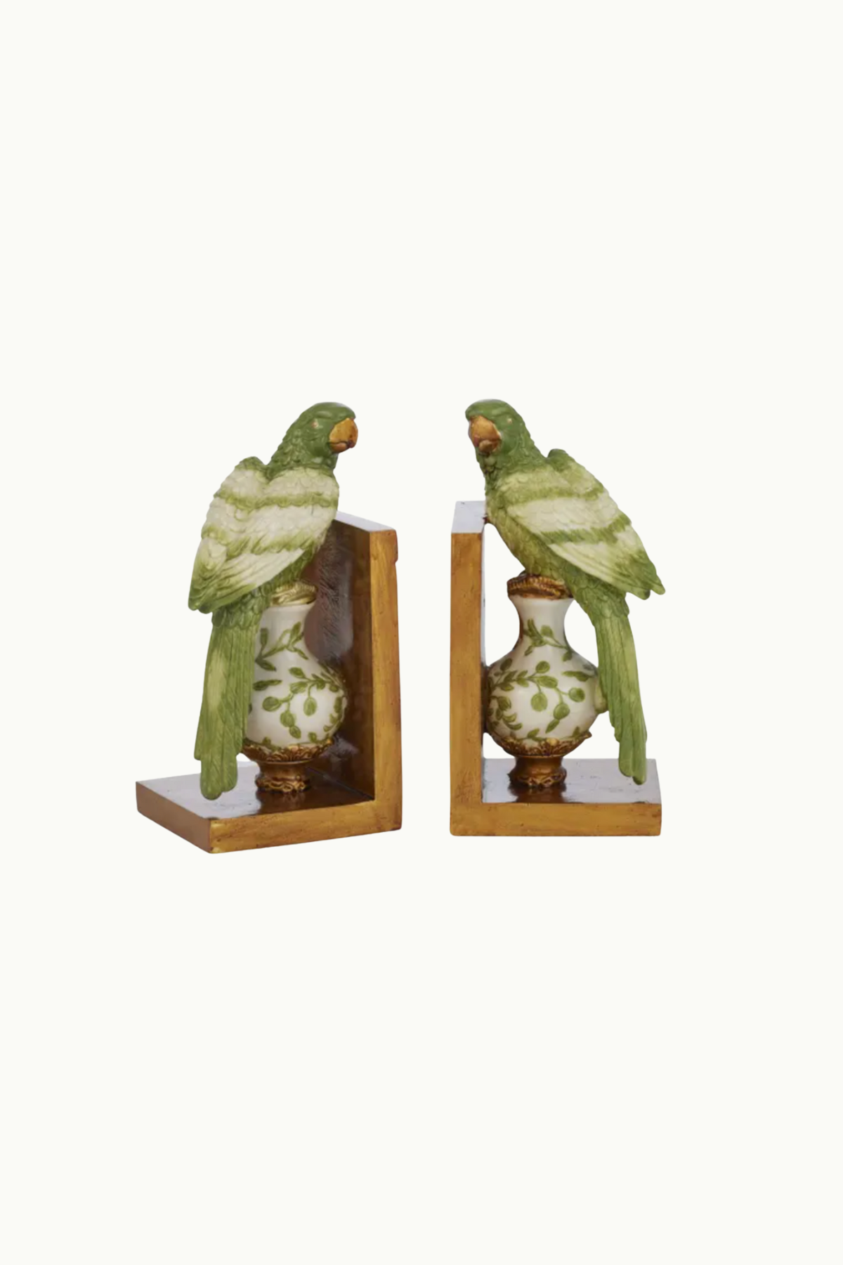 Polly Parrot Resin Bookends – The Farmers Wife